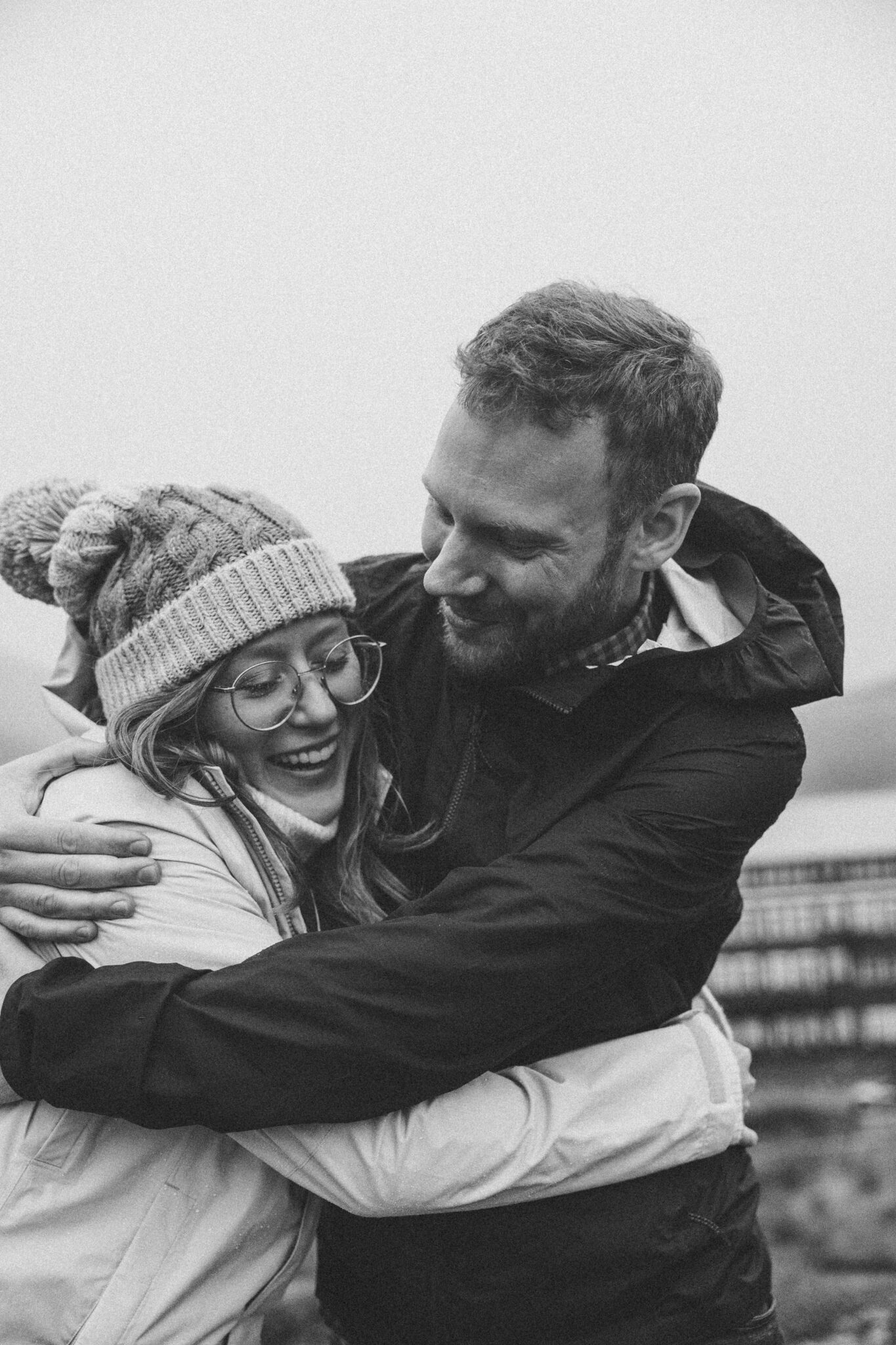 Emily & Zachary's Sunrise Elopement Outside Many Glacier Hotel ...